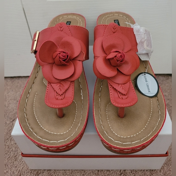 Good Choice | Shoes | Good Choice Wedge Sandals 75 | Poshmark
